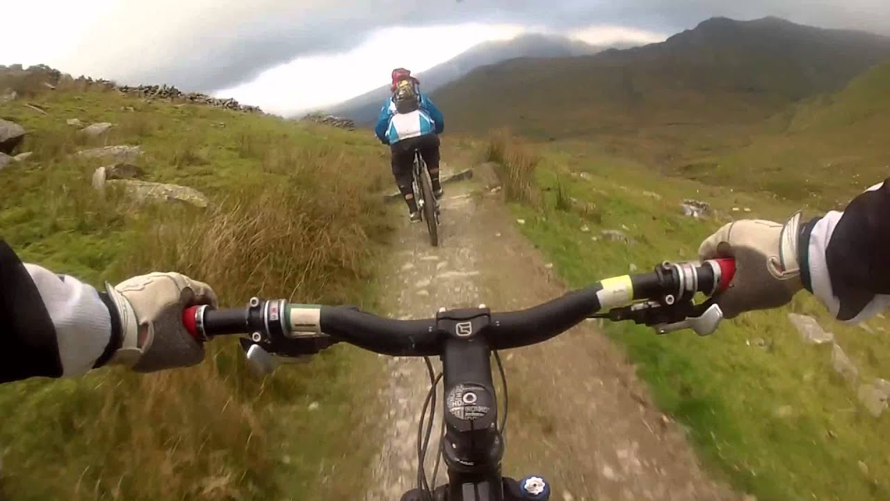 Snowdon, ranger trail - YouTube