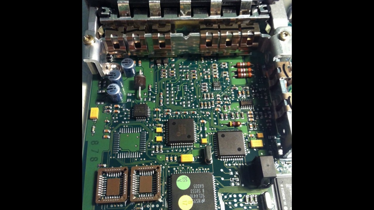 Sostituzione PLCC, 29F400 ed eeprom ECU Bosch EDC15 - YouTube