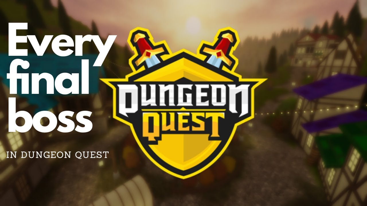 All Final Bosses In Dungeon Quest (2022) - YouTube
