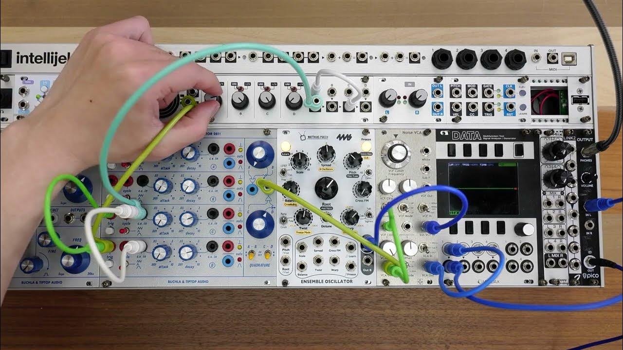 【Patch Tips】281t ADSR Env. Buchla & Tiptop Audio Quad Function ...