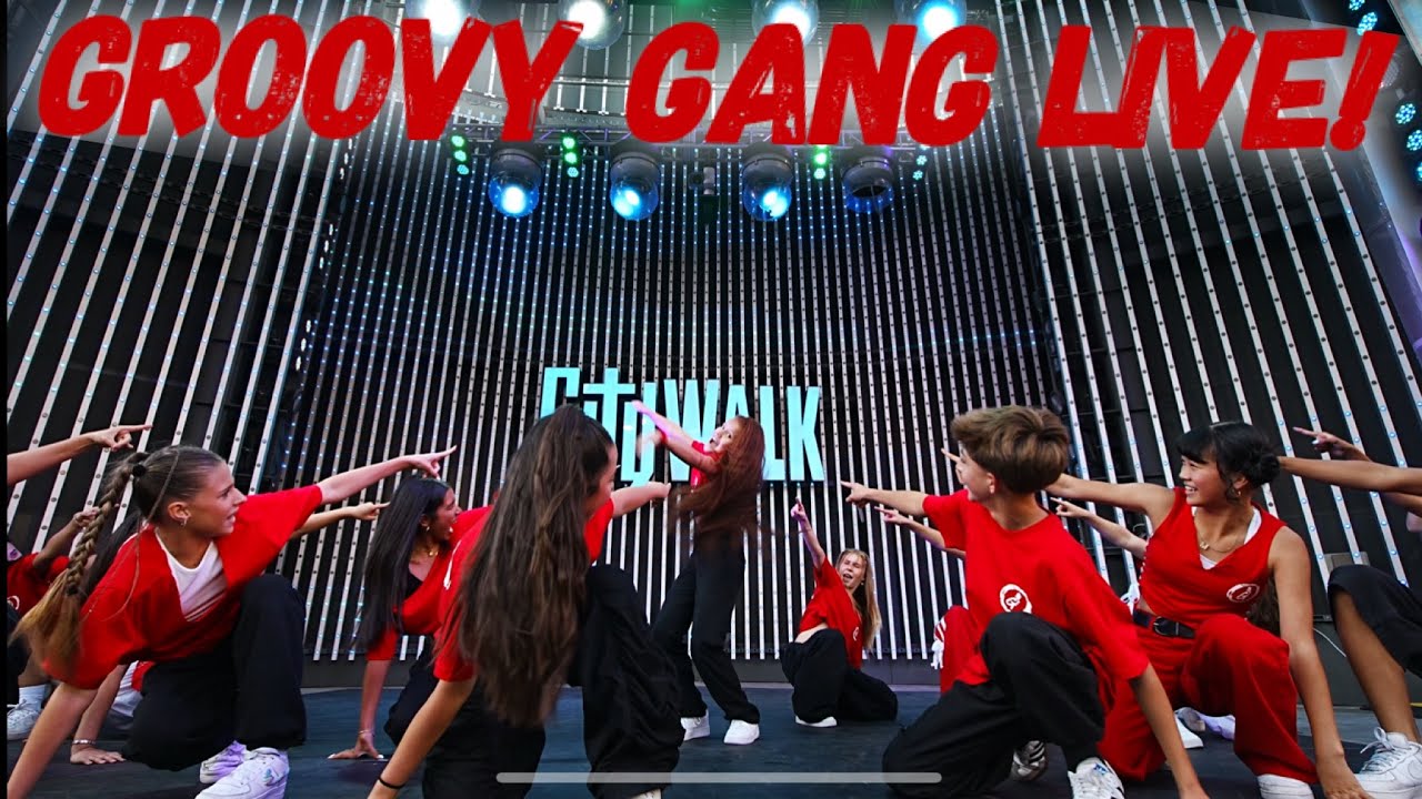 Groovy Gang LIVE PERFORMANCE- Choreography by Guy Groove - YouTube
