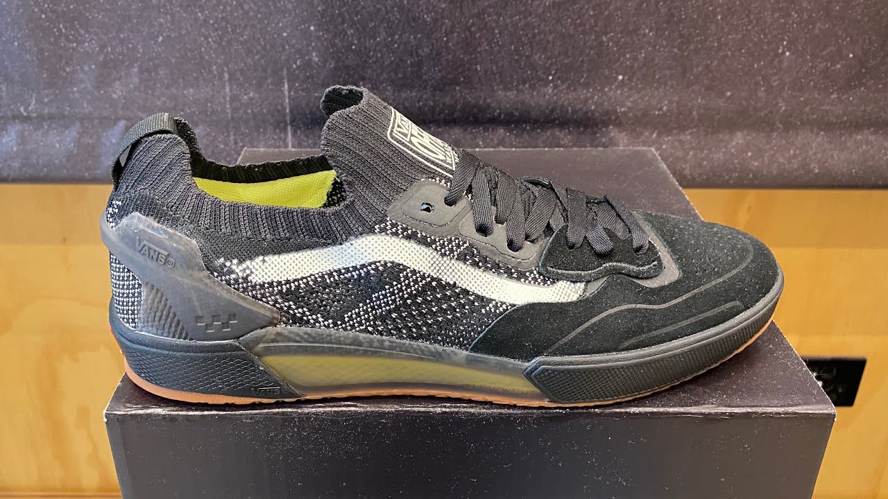 Vans AVE 2.0 Knit (Black/Carbon) - Style Code: VN00D1FBKF.BLK - YouTube