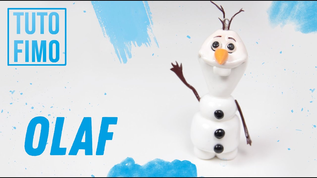 Polymer Clay Tutorial - Olaf - YouTube