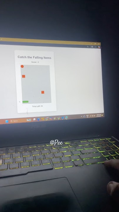 Programmer Can Do 馃挴 Catch The Falling Games Html Css Js Ytshorts Viralvideo Coding Yt