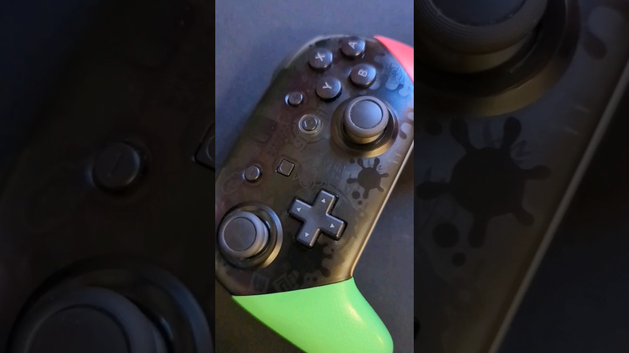 Nintendo Switch Pro Controller - Splatoon Edition #gaming # ...