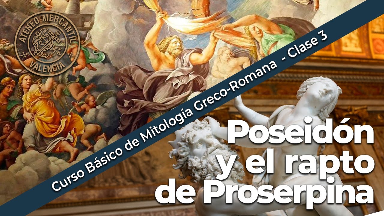 Poseidón y El rapto de Proserpina | Curso Básico de Mitología Greco ...