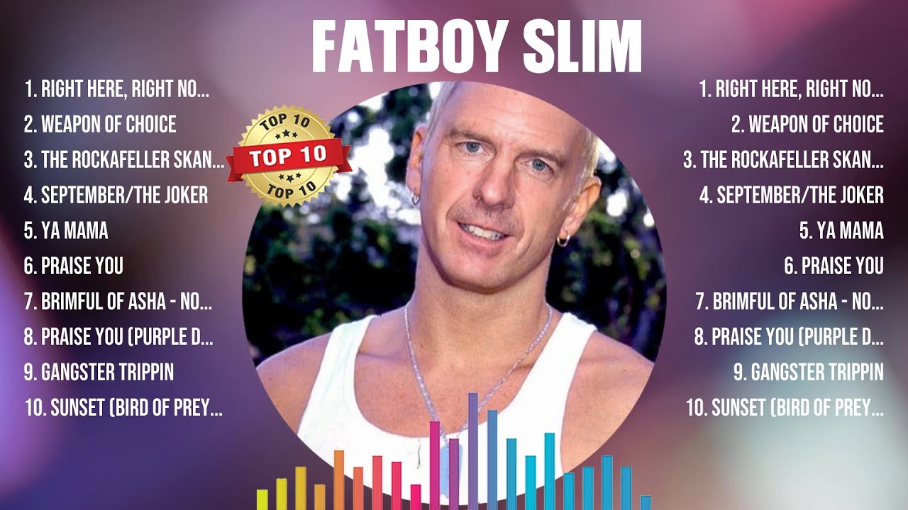Fatboy Slim The Best Music Of All Time ️ Full Album ️ Top 10 Hits ...