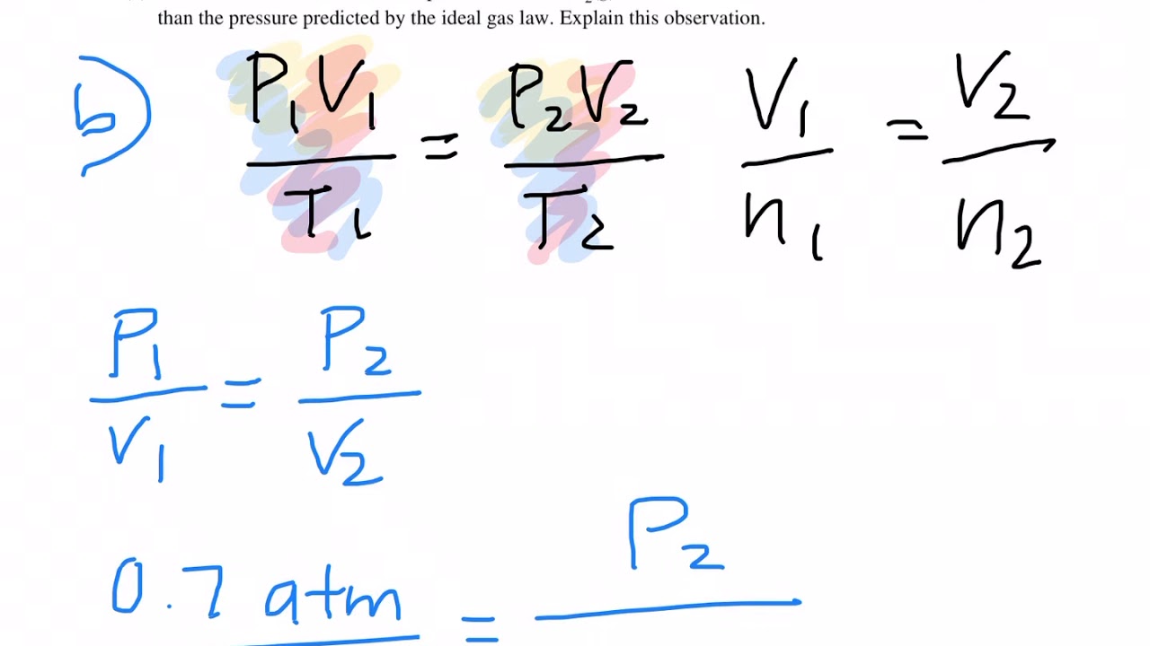 AP Chemistry 2019 Free Response Question 4 YouTube ap-chemistry-2019-free-response-question-4-youtube
