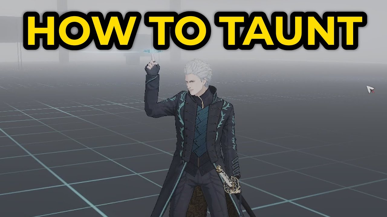 This is how you use the TAUNT in PGR - YouTube