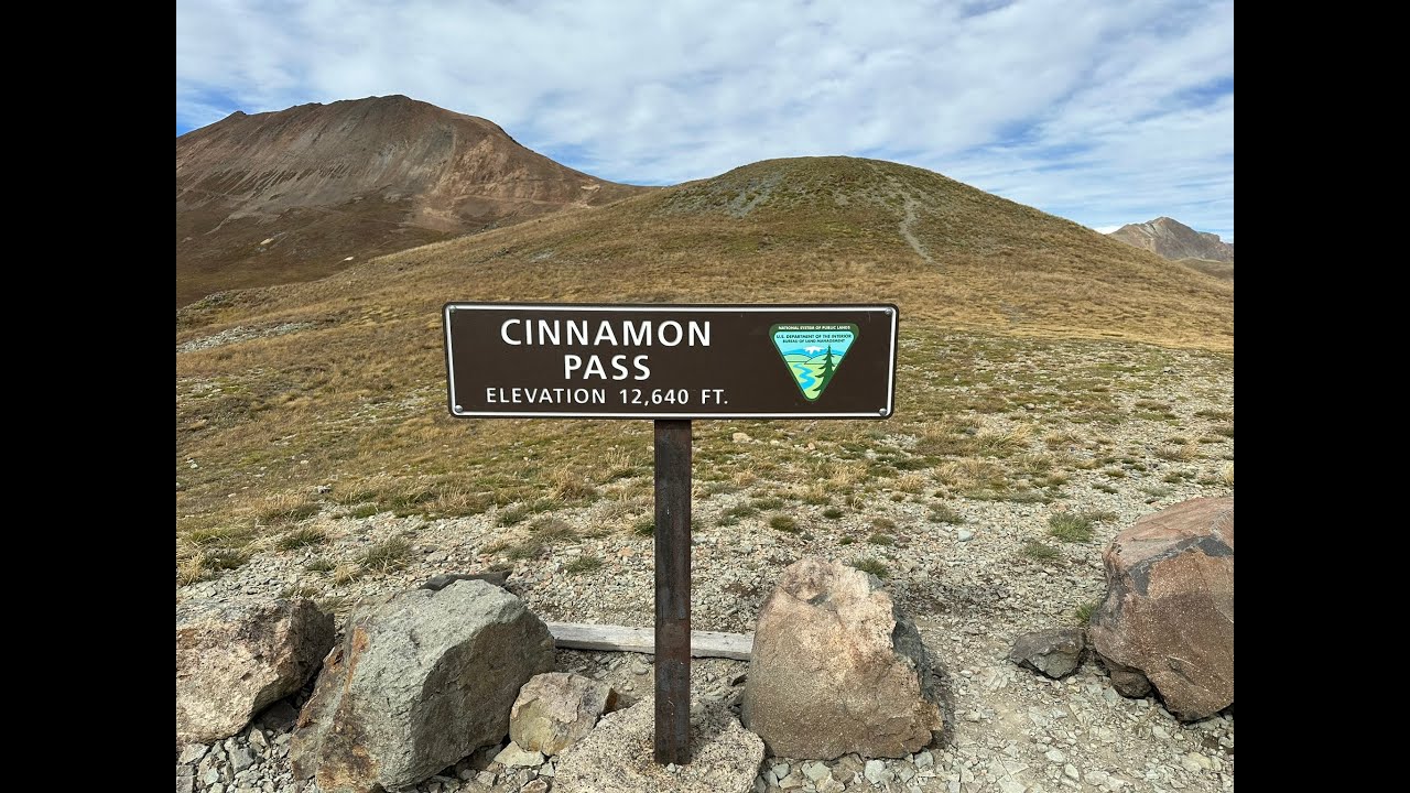 Engineer Pass to Lake City to Cinnamon Pass - YouTube