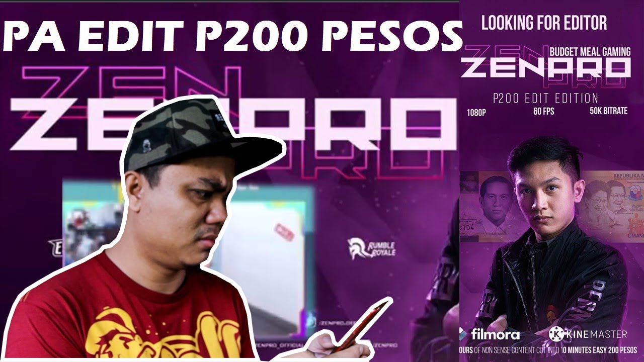 VIDEO EDIT FOR 200??? ZENPRO GAMING - YouTube