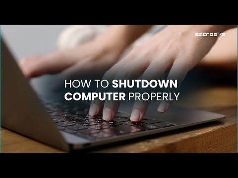 How to Shutdown Computer Properly Language : Hindi Part 1 - YouTube