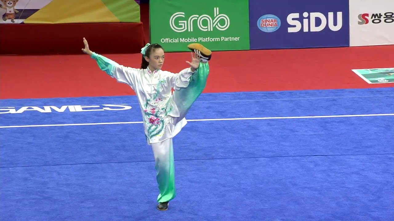 [Asian Games 2018] Lin Ying Ho (SGP) - Women's Taiji - 9.65 -= Wushu ...