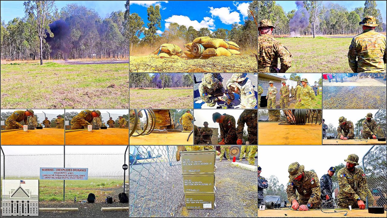 EOD Team from Around the World Defuses Bombs in Operation Render Safe ...