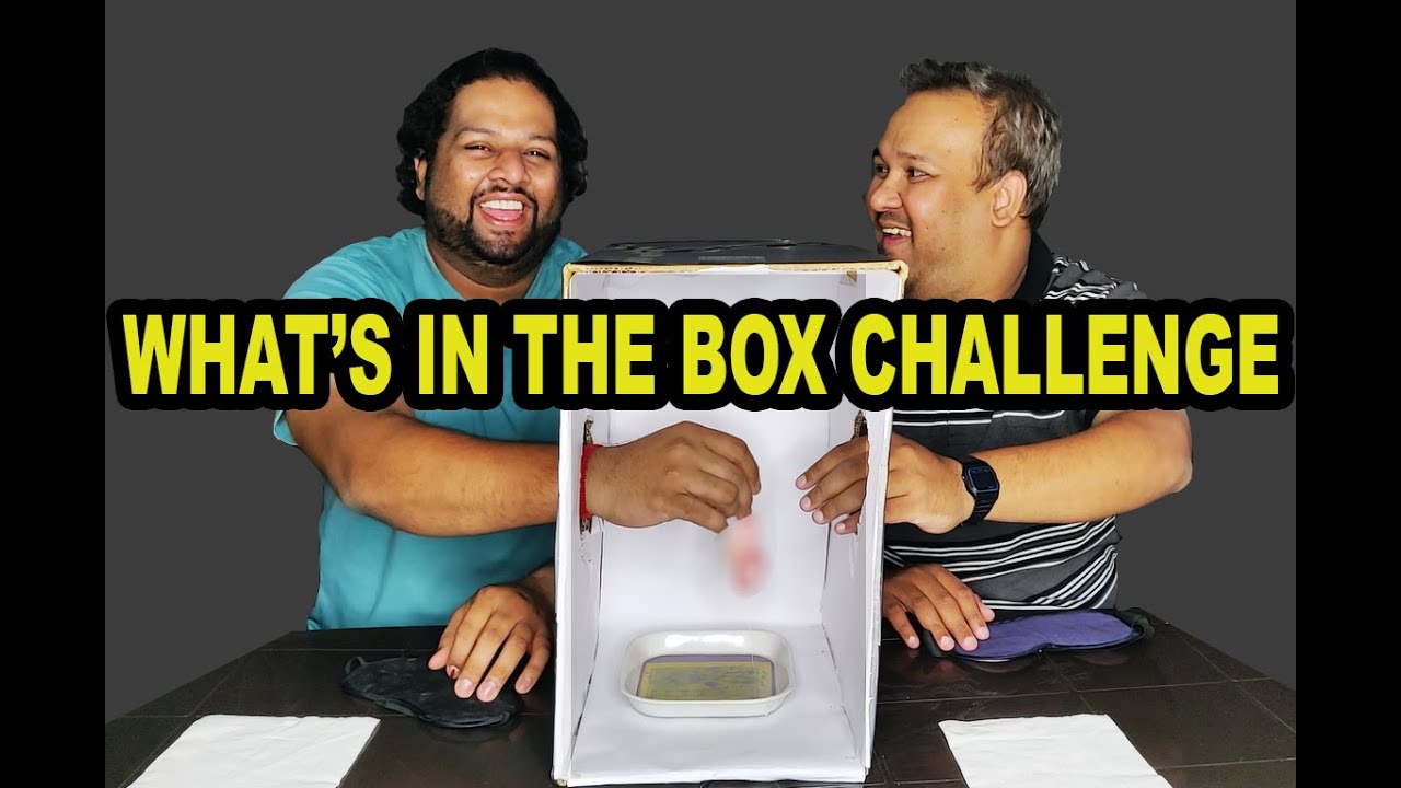 WHAT'S IN THE BOX CHALLENGE -SHOCKER - FUN WITH FOOD - VLOG-5. - YouTube