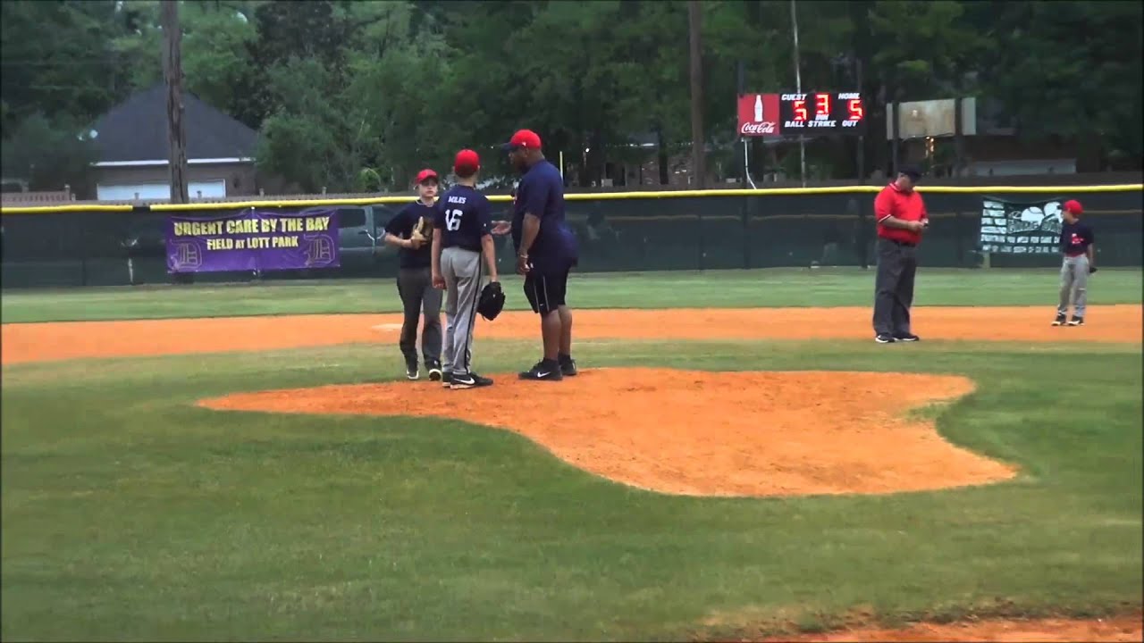 4-28-14 Red Sox vs Marlins Dixie Youth Baseball Ozone league - YouTube
