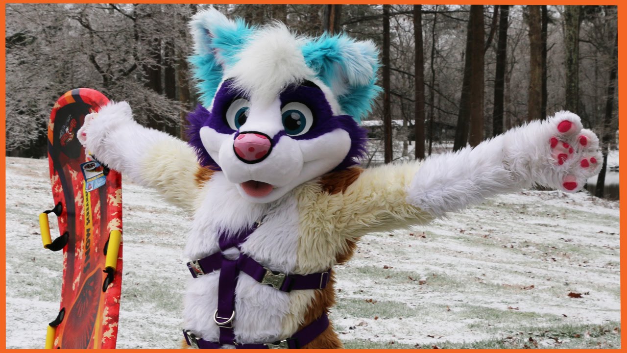 FURSUIT SLEDDING! - YouTube