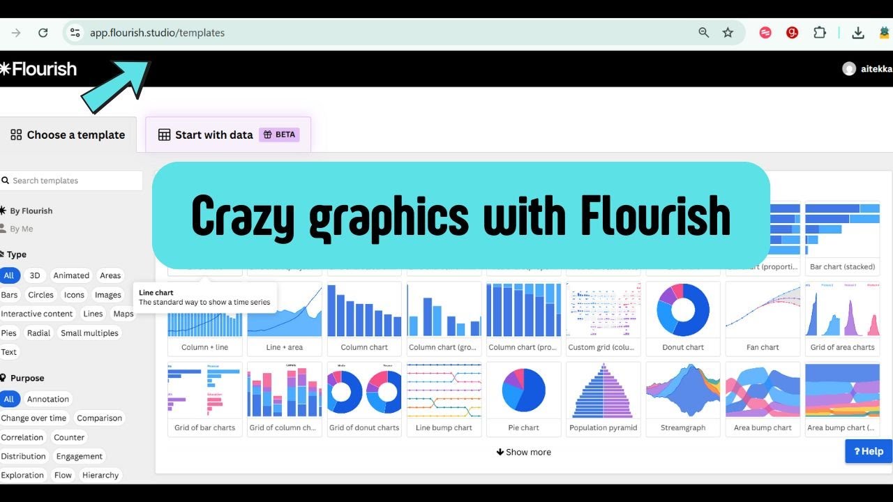 How to Use Flourish Studio for Beautiful Data Visuals - YouTube