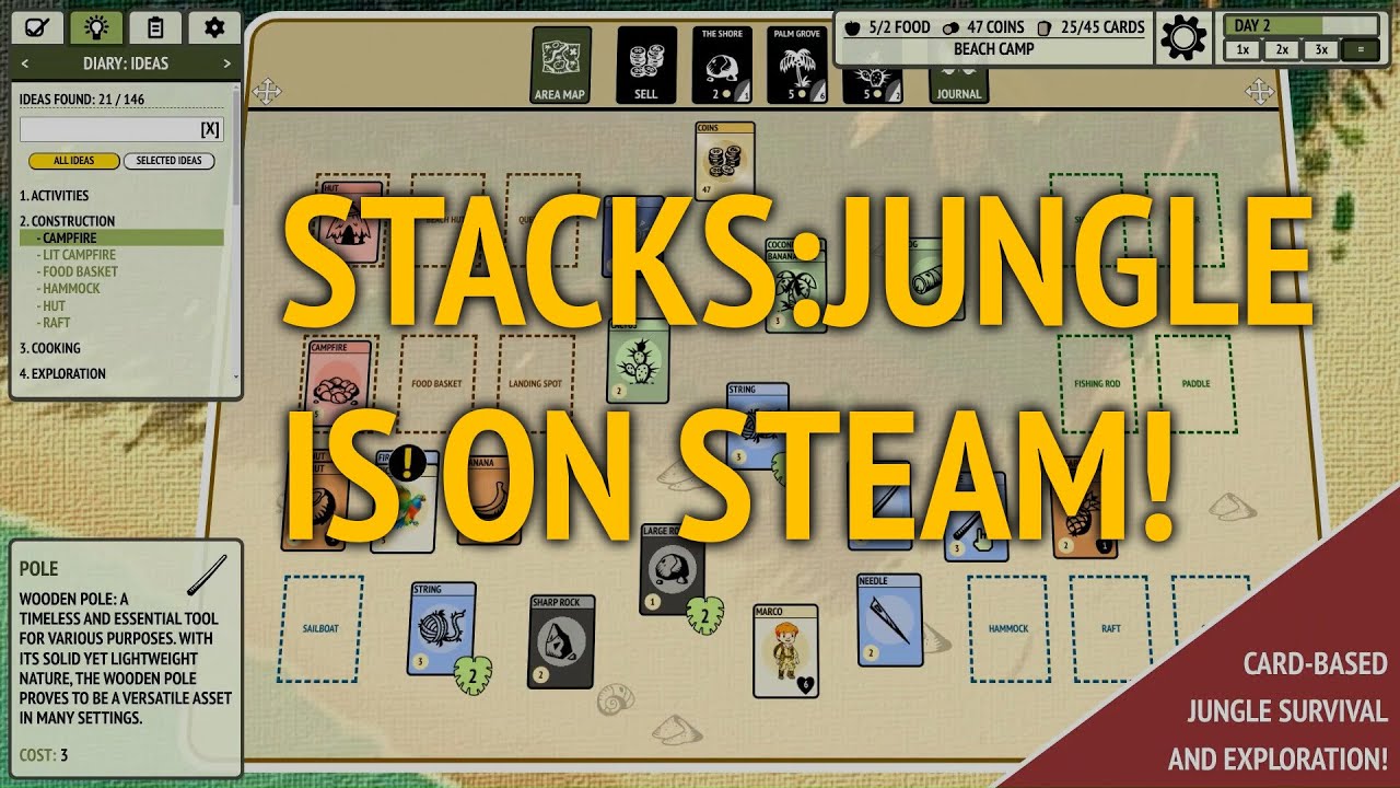 Stacks:Jungle on Steam! - YouTube