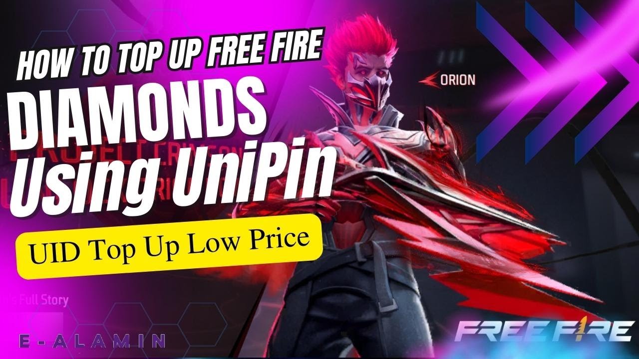How To Top Up Free Fire Diamonds Using UniPin | Purchase FreeFire ...