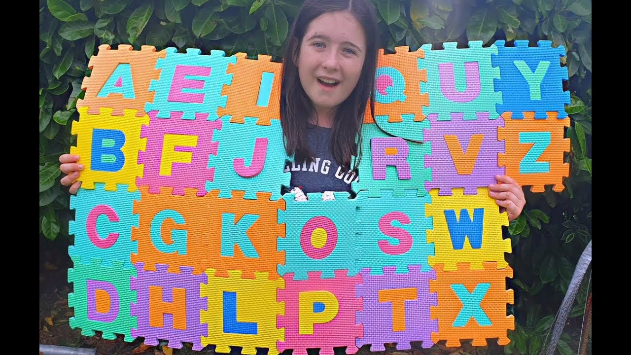 Kids Fun Way to Learn the Alphabet * Nursery Rhymes - YouTube