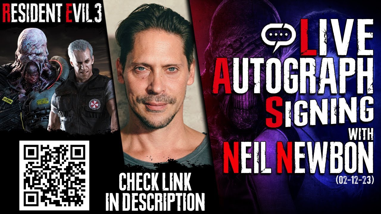 Neil Newbon | Resident Evil Village | Q&A and Autographs (02-12-23 ...