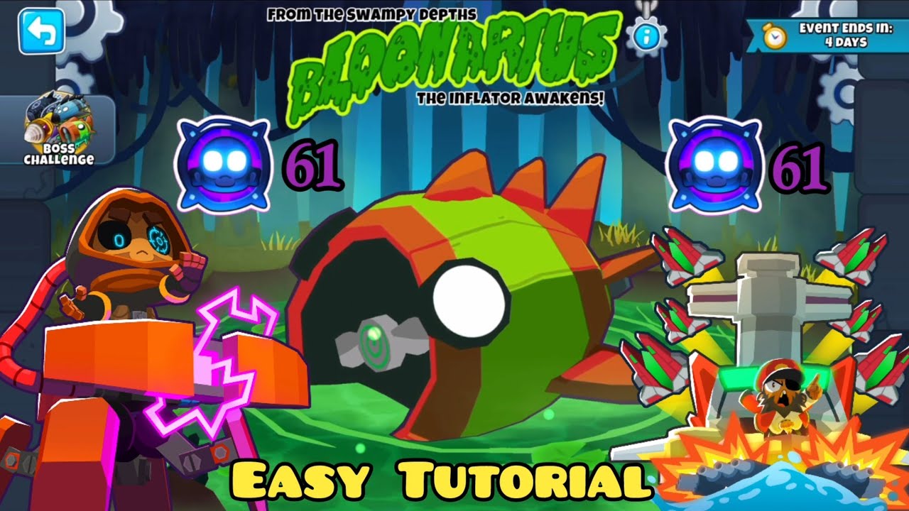 BTD6 Bloonarius Boss | No Monkey Knowledge | Boss Tutorial - YouTube