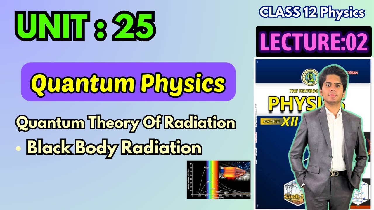 Black Body Radiation || Unit:25 Quantum Physics || Class 12 Physics ...