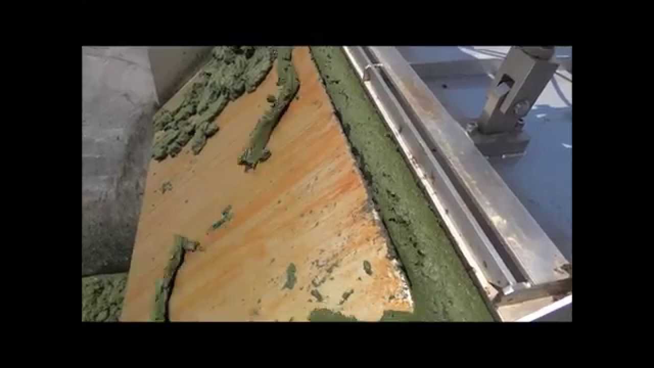 KDS sludge dewatering machine For Lake Taihu Blue Algae Treatment - YouTube