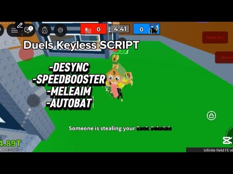 Duels Sab Keyless SCRIPT Desync, Booster, Aim,Auto bat and more - YouTube