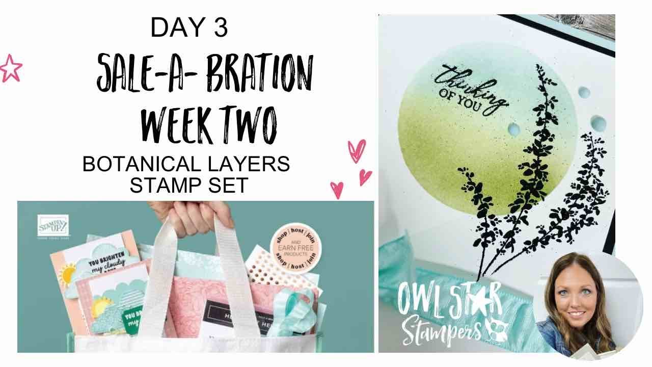 Making a Card with the Stampin’ Up! Botanical Layers Stamp Set | Week ...