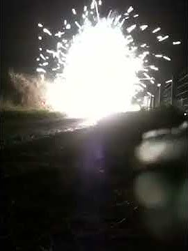 Homemade firework - YouTube