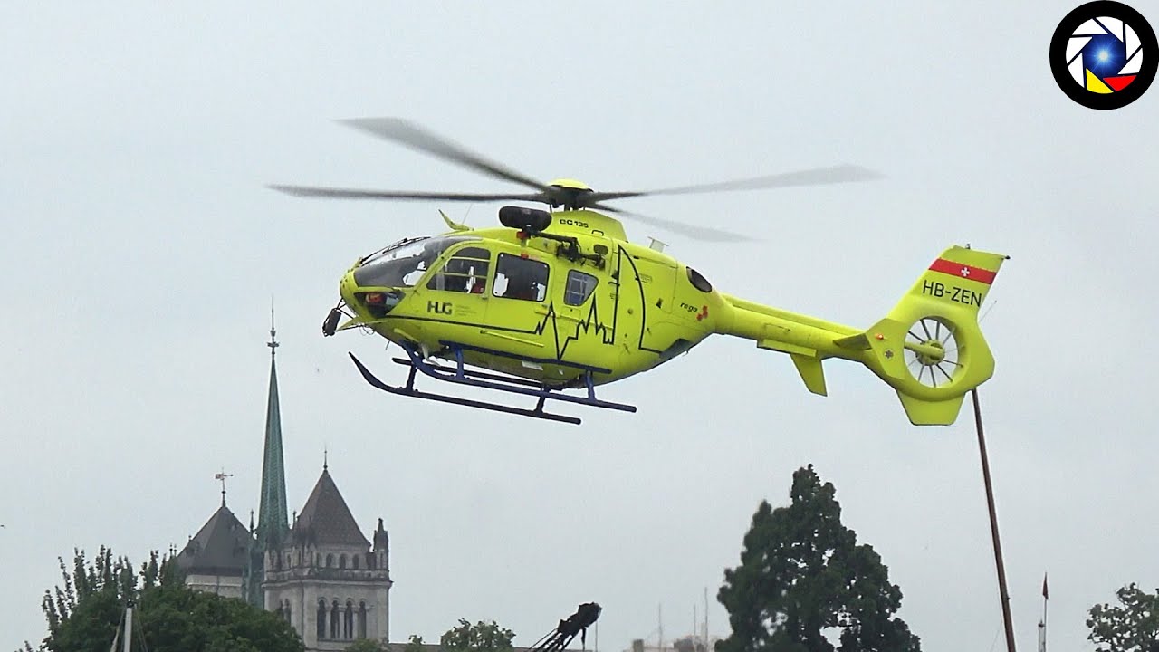 Swiss Rescue Helicopter REGA 15 - YouTube