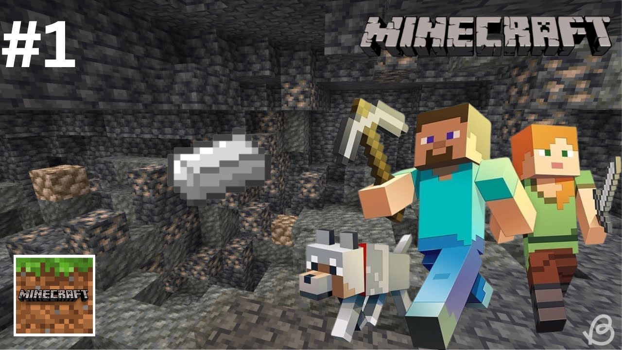 I Found Iron In First Day 😁 | Minecraft Part 1 - YouTube