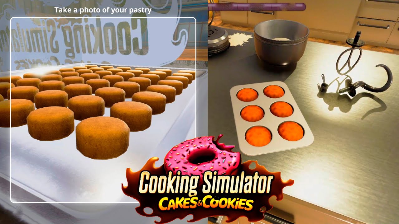 A cookies and wrong donuts... Cooking Simulator Cakes and Cookies #2 ...