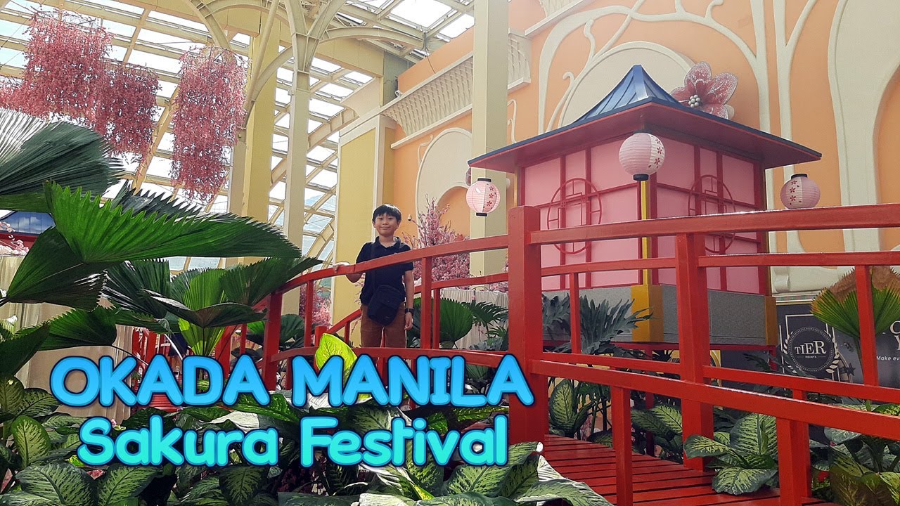 Okada Manila Sakura Festival 2023 Hanami in the City - YouTube