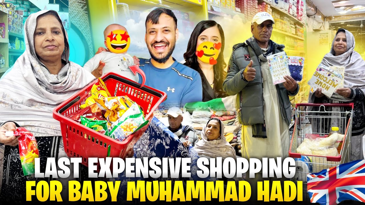 Finally! Shopping Complete For Grandson Muhammad Hadi🥰🇱🇷Idrees ...