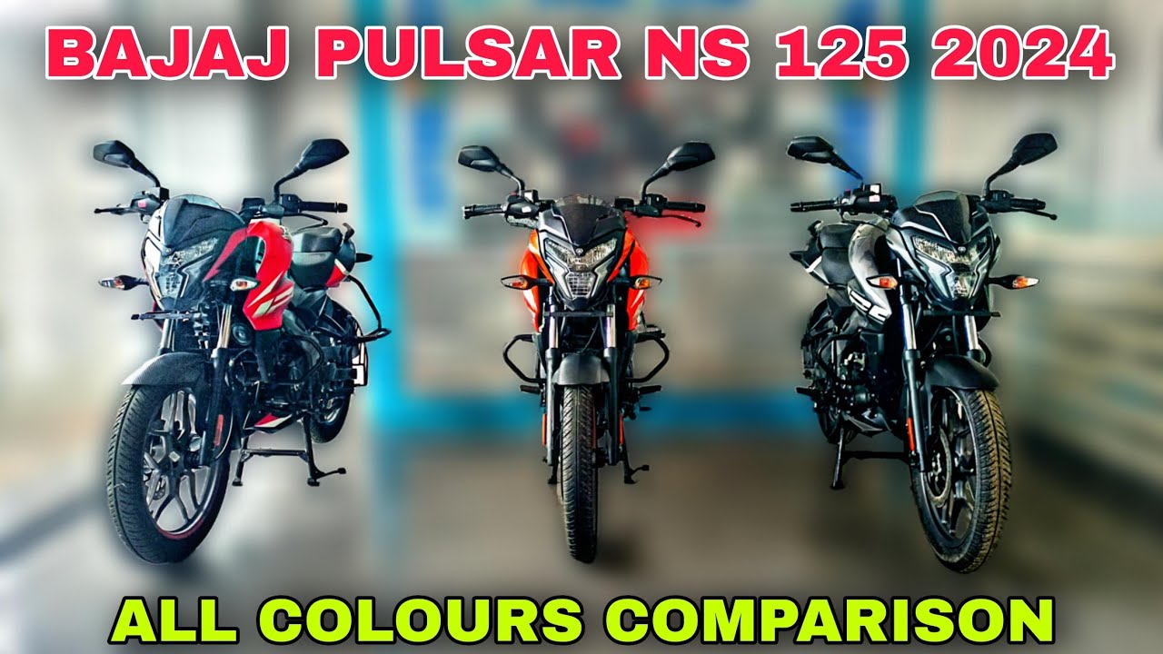 Bajaj Pulsar NS 125 2024 Model All Colours | A2R motoride - YouTube