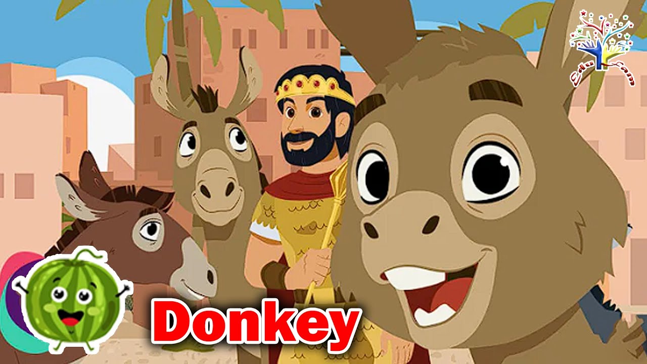 The Animal Sounds Song || Donkey || Kids Nursery Rhymes | Best Learning ...