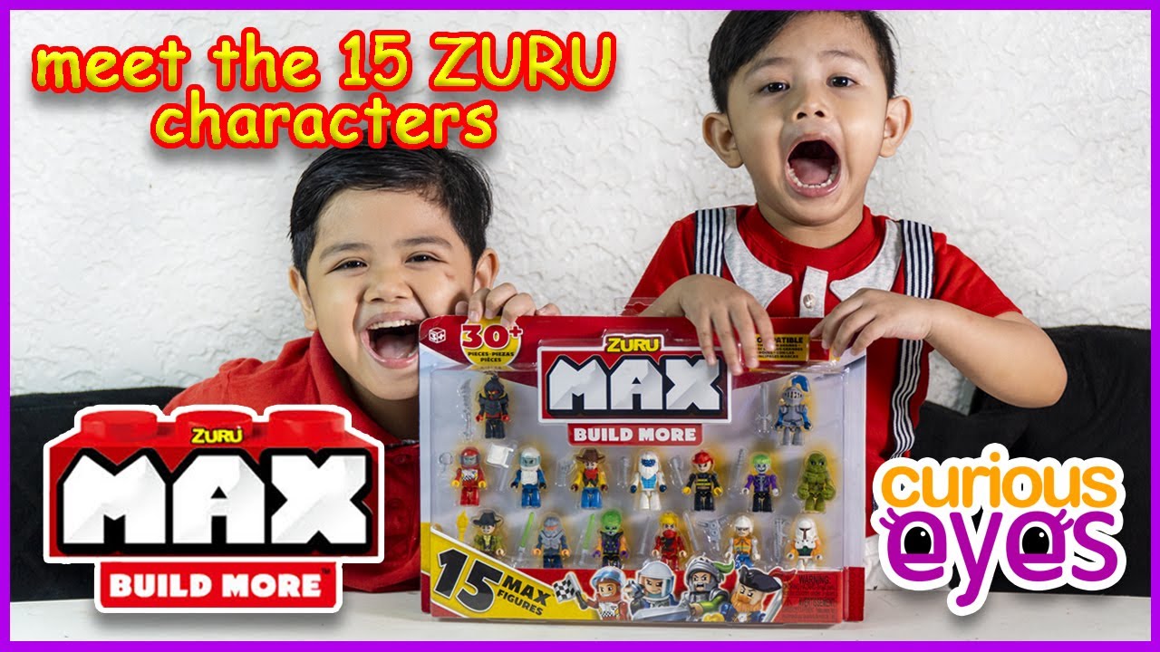 Who is the best Zuru Max Build More character? Join the Curious Eyes as ...