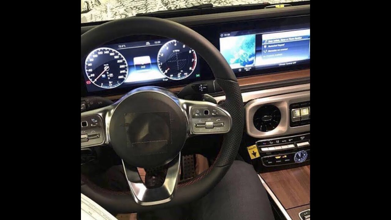 2019 Mercedes Benz g-class interior and exterior update - YouTube