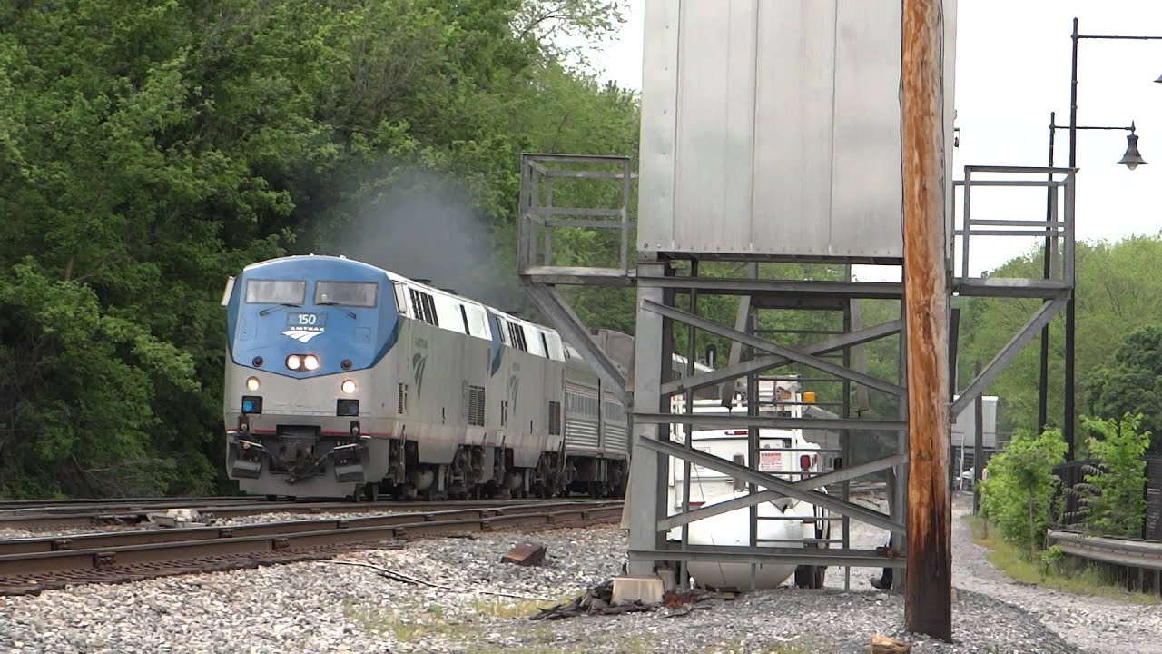 Amtrak Capitol Limited @ Point of Rocks - YouTube