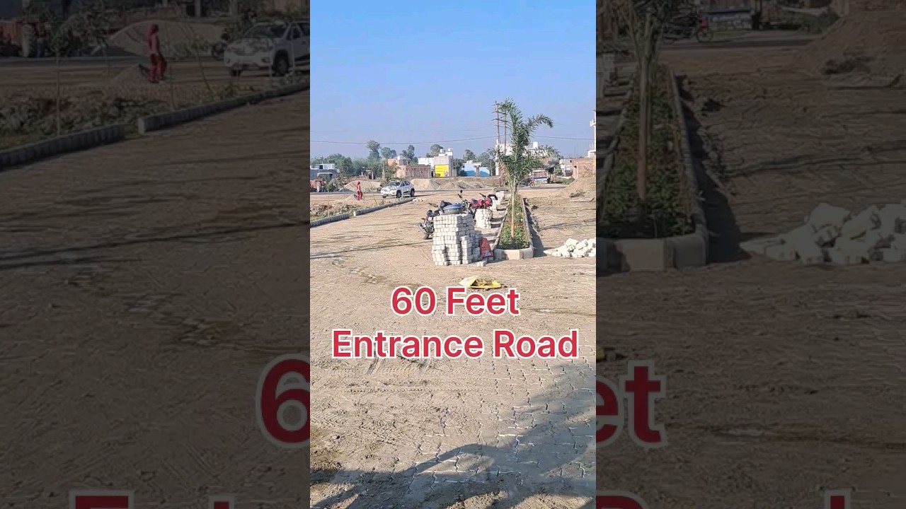 60 Feet Road ... Shop Plot ... Dinespur Road ... #realestate # ...