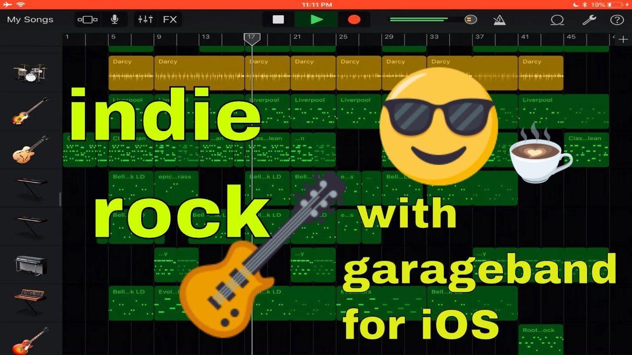Indie Rock (made with Garageband for iOS) - YouTube