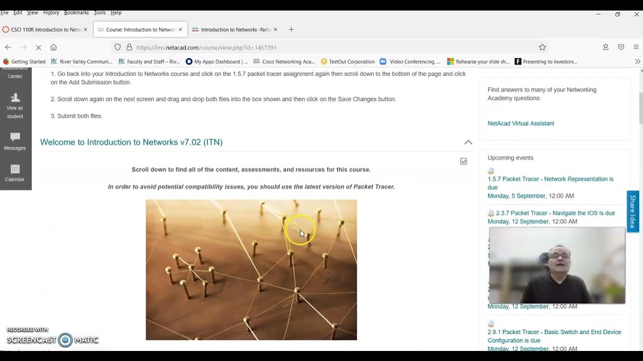Netacad Course Navigation part 1 of 2 - YouTube