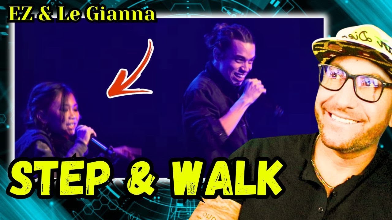 Ez Mil Feat. Le Gianna - "Step & Walk" (LIVE) | REACTION! - YouTube