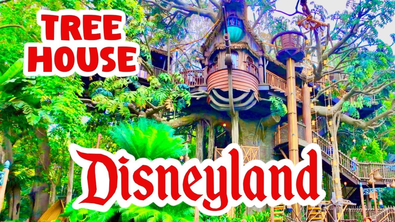 Disneyland’s Adventureland Treehouse - Swiss Family Robinson Treehouse - October 2024 - YouTube