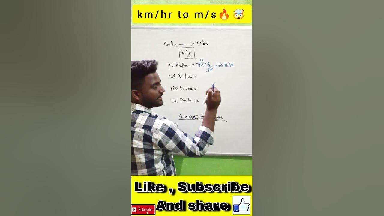 How To Convert Km hr To M sec physics class 2023 viral Ll total how-to-convert-km-hr-to-m-sec-physics-class-2023-viral-ll-total