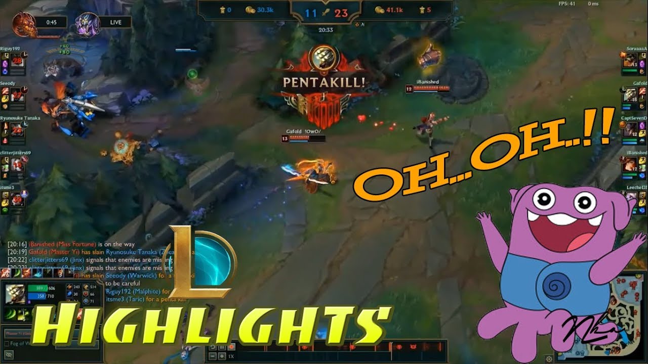 Những pha xử lí siêu PRO và khắm lọ trong LOL_Liên Minh Huyền Thoại ...