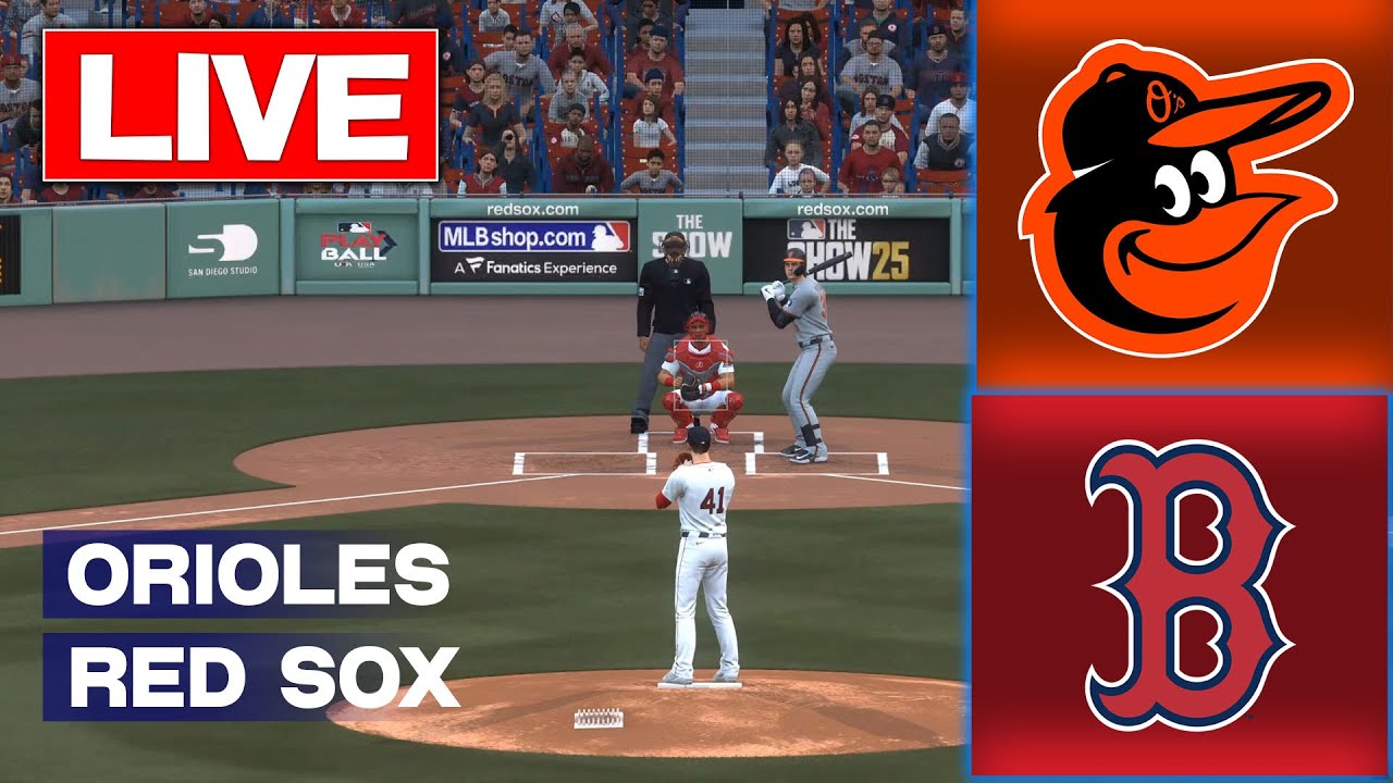 🔴LIVE 🔴Boston Red Sox vs Baltimore Orioles/ August 18/ Mlb Envivo/MLB ...